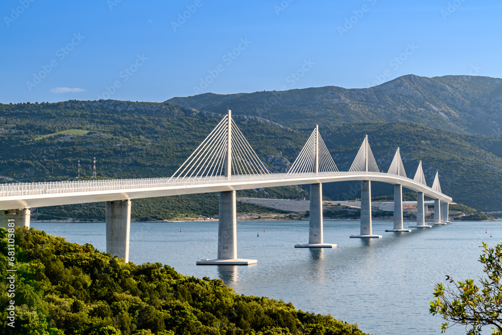 The Peljesac Bridge (Pelješki most) Croatia. The most beautiful bridge ...
