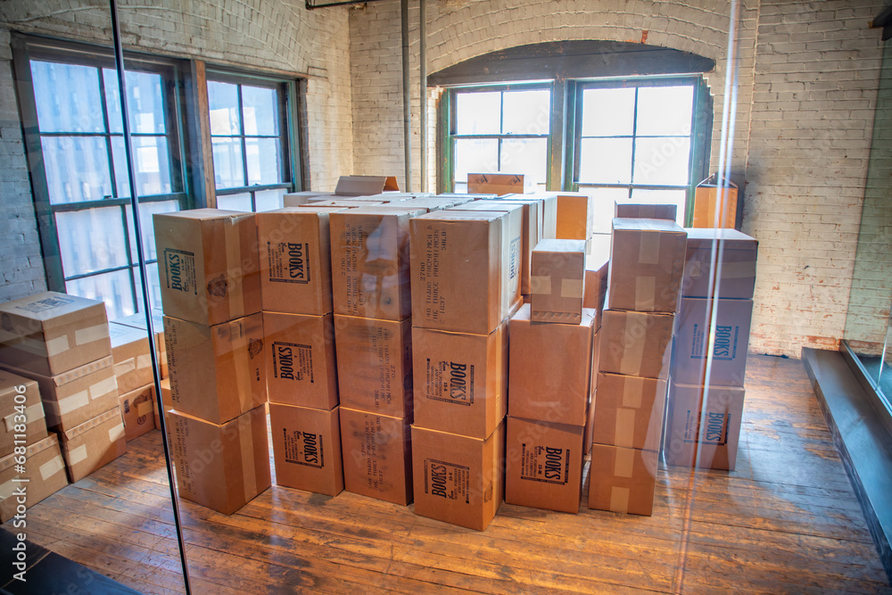 View of the Interior of the Sixth Floor Museum at Dealey Plaza in the ...