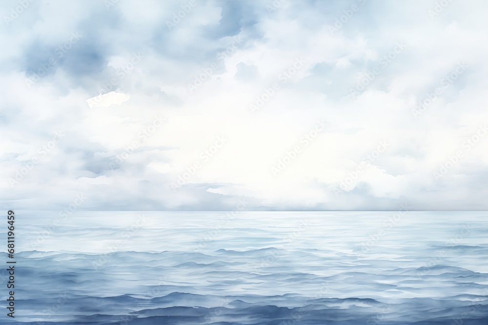 large body deep sky background cute pure white hazy overcast middle ...