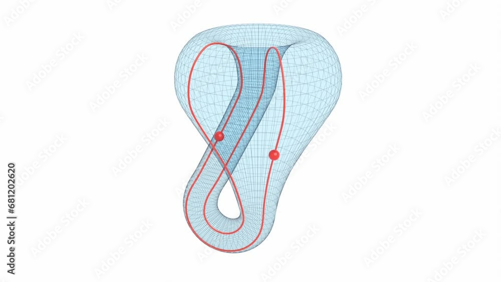 topology geometry mathematical object 3d representation. Also called ...