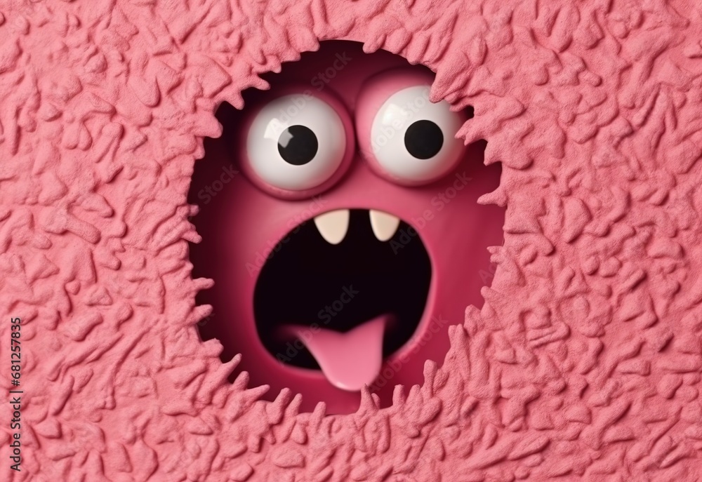 Shocked, scared or startled emoji with mouth wide open and eyes bulging ...