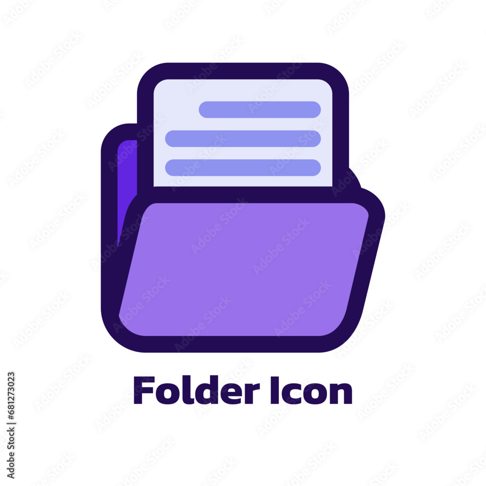 Documents Folder Icon, Documents Folder Vector, Document Folder Icon ...