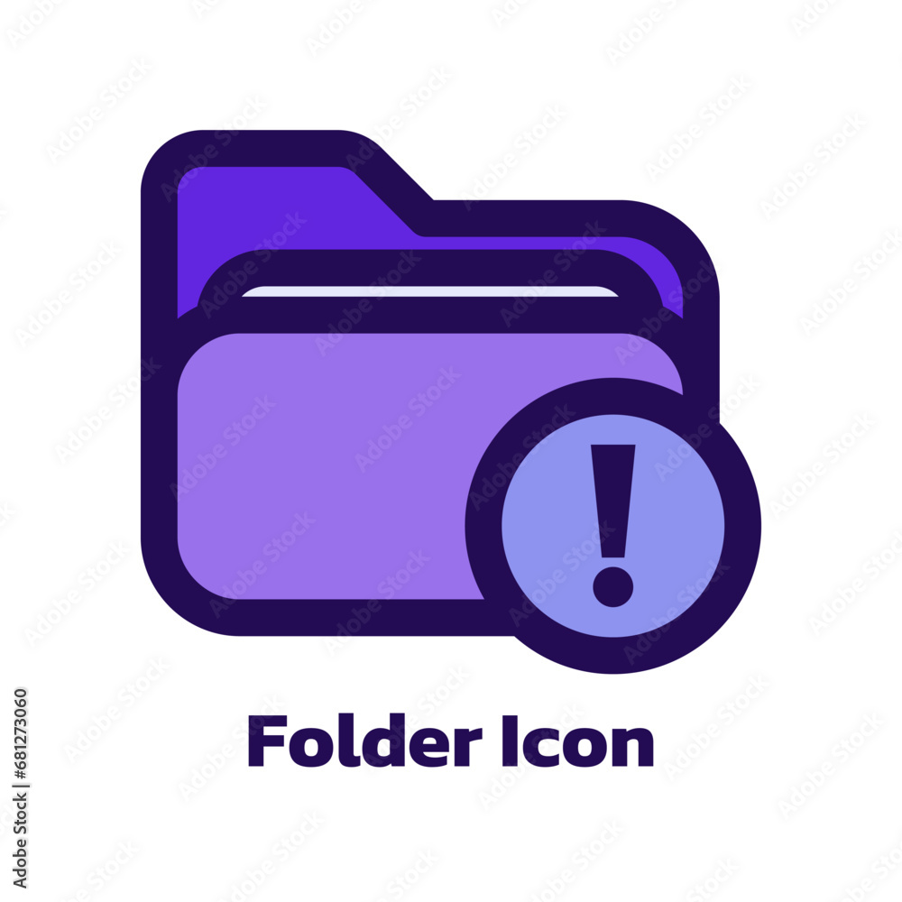 Exclamation Mark Folder Icon, Exclamation Mark Folder Vector ... Exclamation Mark Folder Icon, Exclamation Mark Folder Vector ...