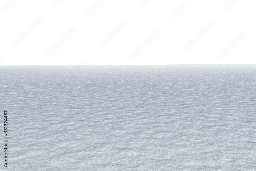 Digital png illustration of snow floor with copy space on transparent ...