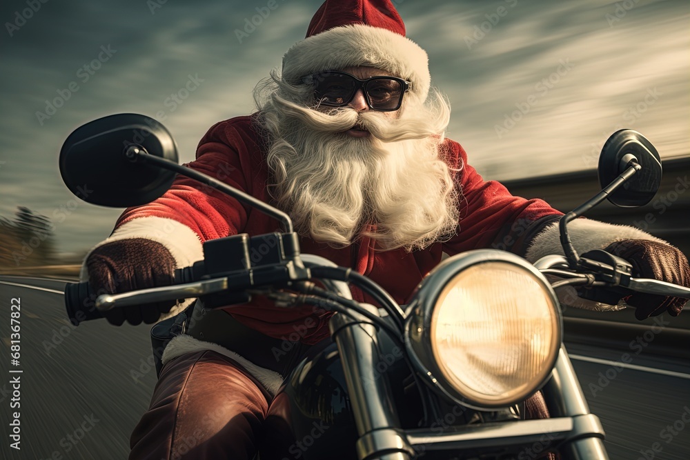 Foto de Santa's epic road trip! Ride into the holidays with Santa on ...