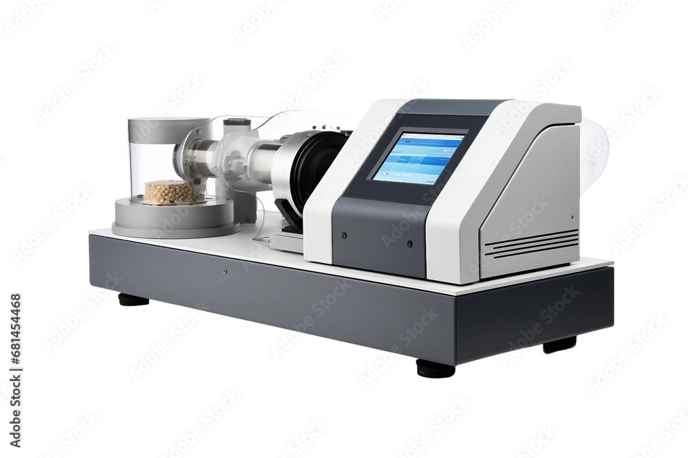 Particle Size Analyzer Isolated on transparent background. Generative ...