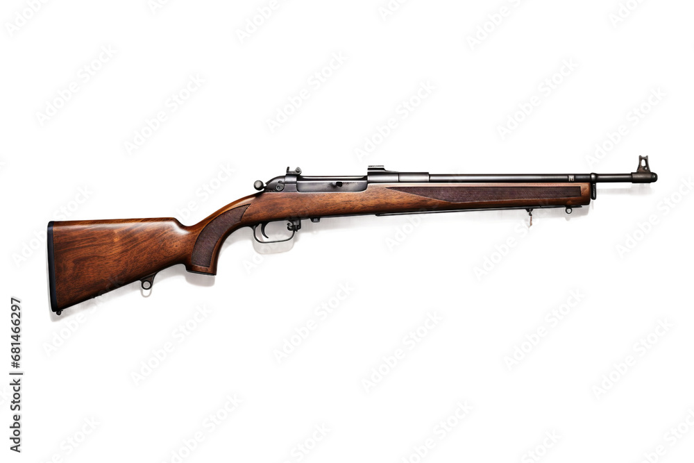 Isolated Hunting Rifle on a transparent background Stock Photo | Adobe ...