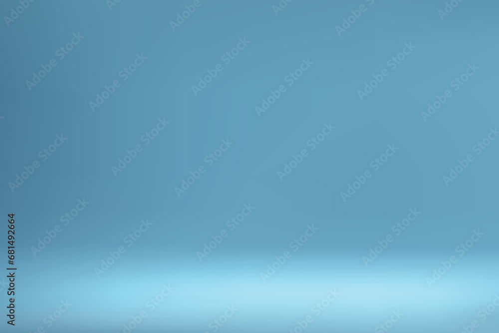 Luxury blue studio room background with spotlights Stock Vector | Adobe ...