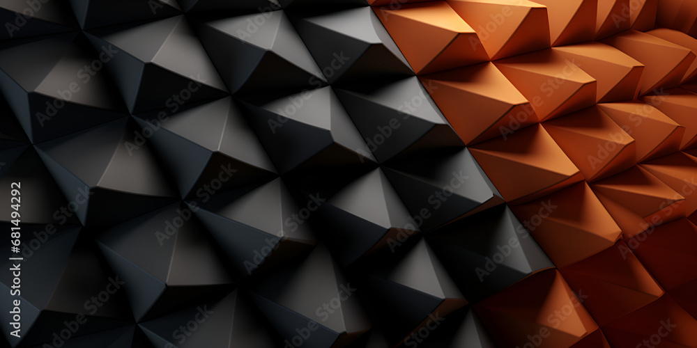 Soundproof acoustic panels view, Soundproofing, An Abstract Red Pattern ...