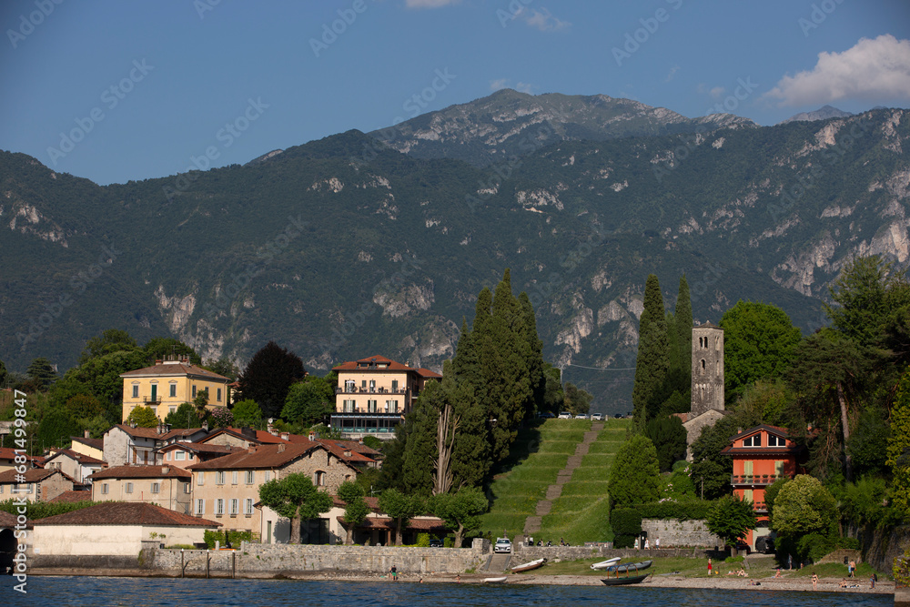 Amazing landscapes of northen italy, Lake como and his lovely and ...