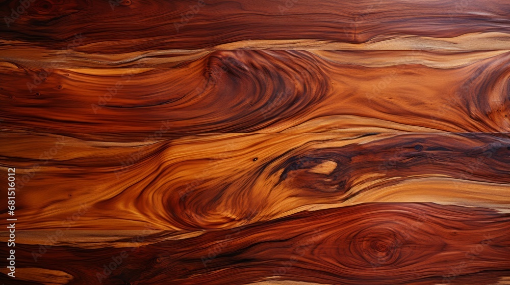 Acacia koa wood with prominent patterns Stock Illustration | Adobe Stock