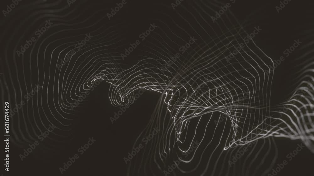 Vidéo Stock Abstract Spiral Web Background/ 4k animation of an abstract background with ...