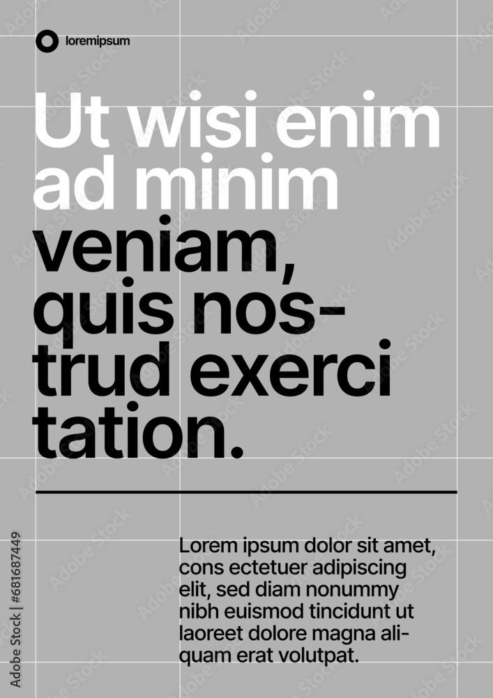 Simple corporate layout template for events, companies or any business ...