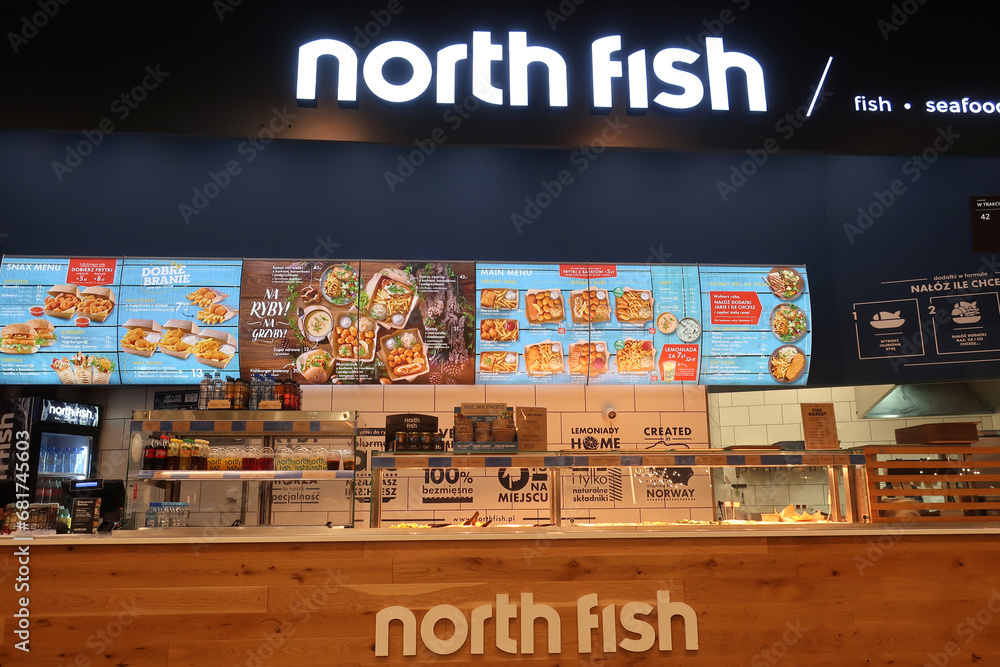 North Fish, seafood restaurant at Atrium Promenada shopping mall ...