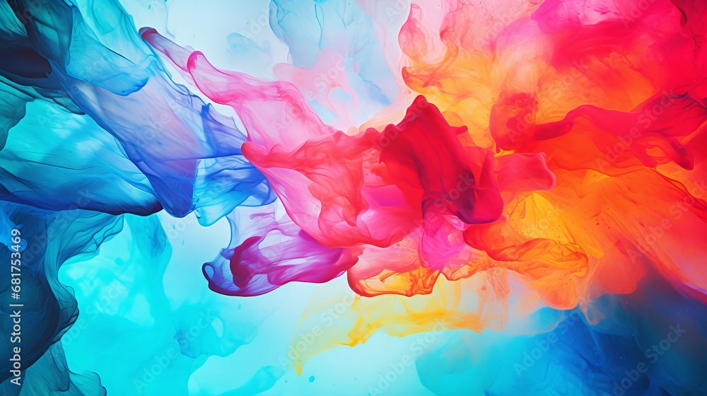 Super shinning dynamic colors closeup of the portray luxury background ...