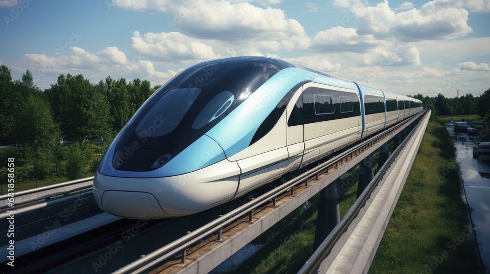 Maglev trains advanced technology innovative magnetic levitation high ...