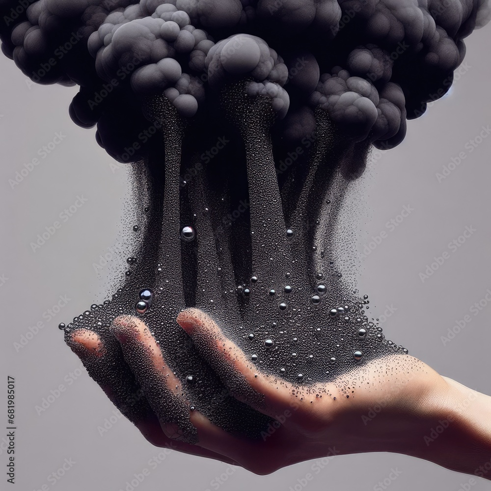 Lead explosion, a fictional image of explosives that happened on the ...
