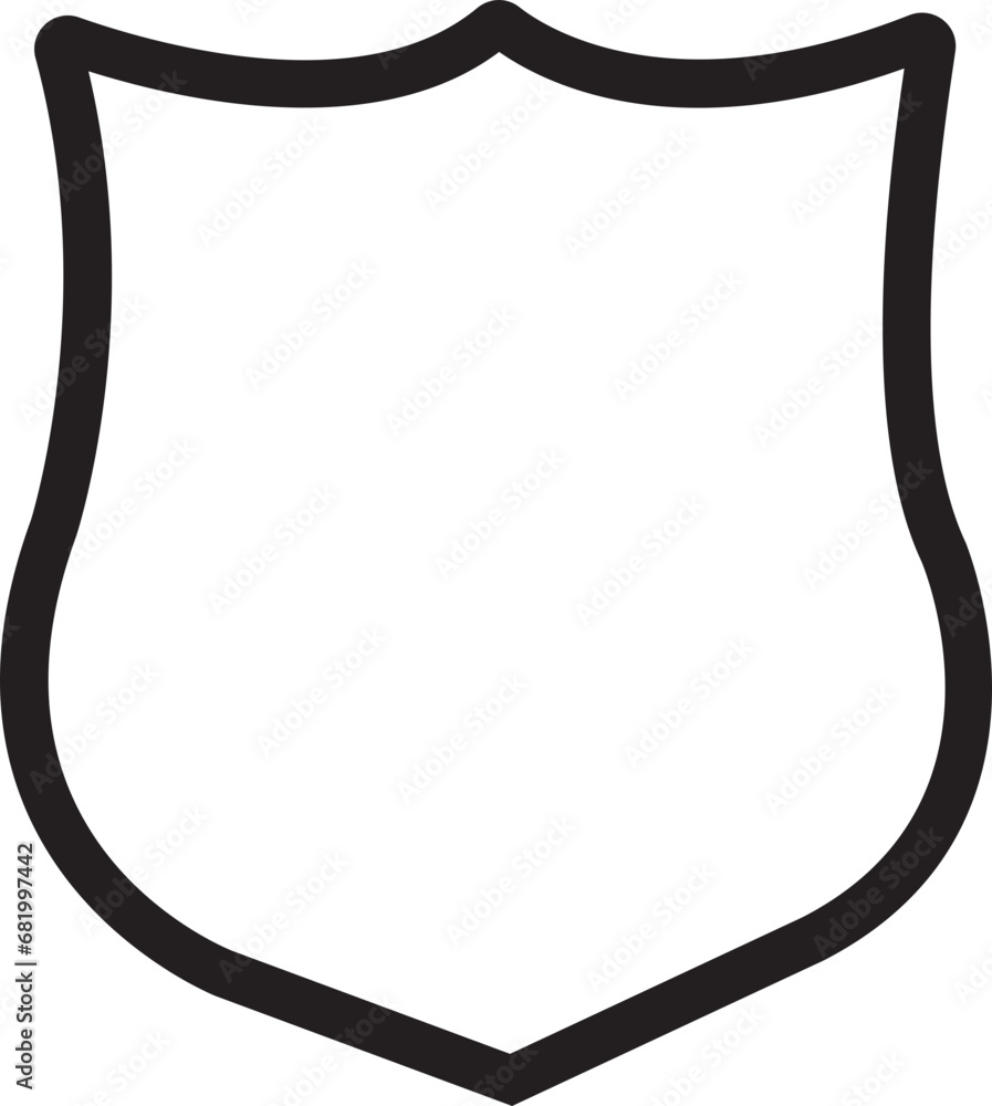 Protect shield icon. Security guard symbol template for graphic and web ...