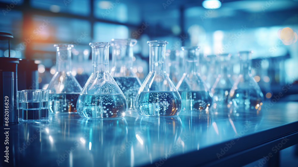 Hospital Laboratory Medical Test Room Bokeh Scene Background Stock ...