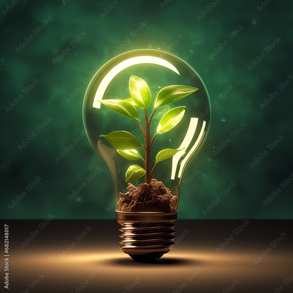 A light bulb glows brightly, illuminating a world map inside it. This ...