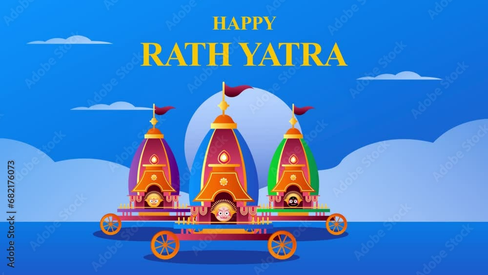 Ratha Jatra, the Festival of Chariots of Lord Jagannatha is celebrated ...