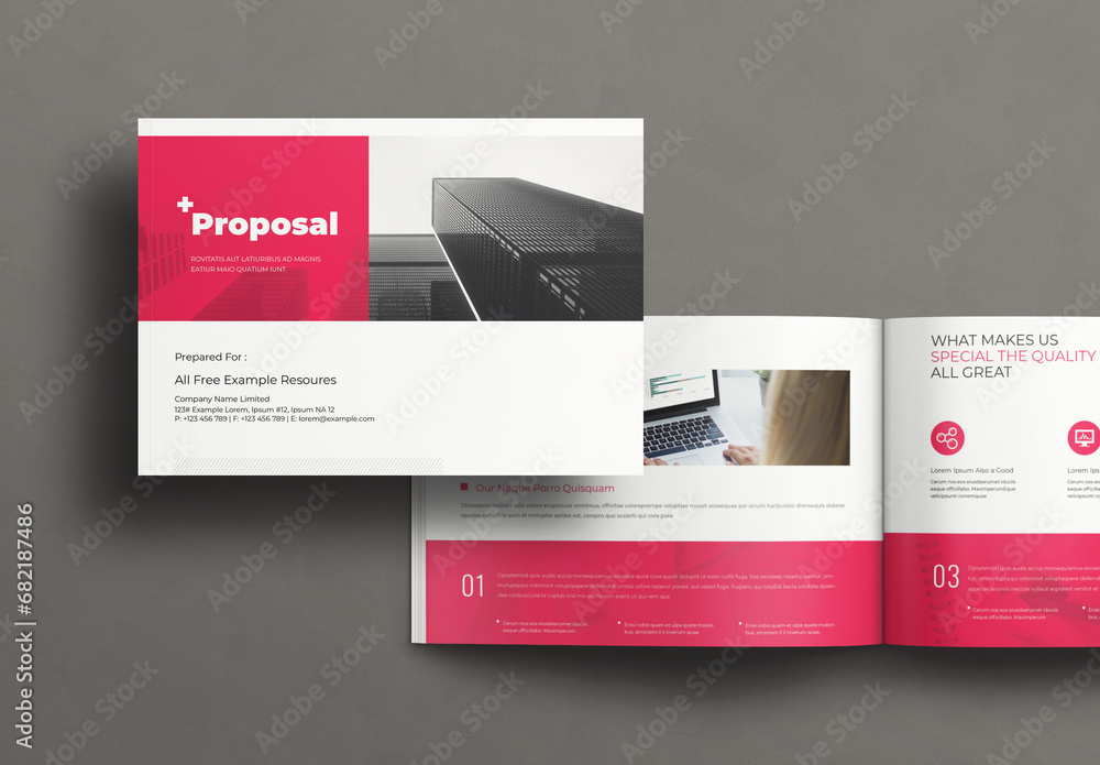 Proposal Layout Stock Template | Adobe Stock
