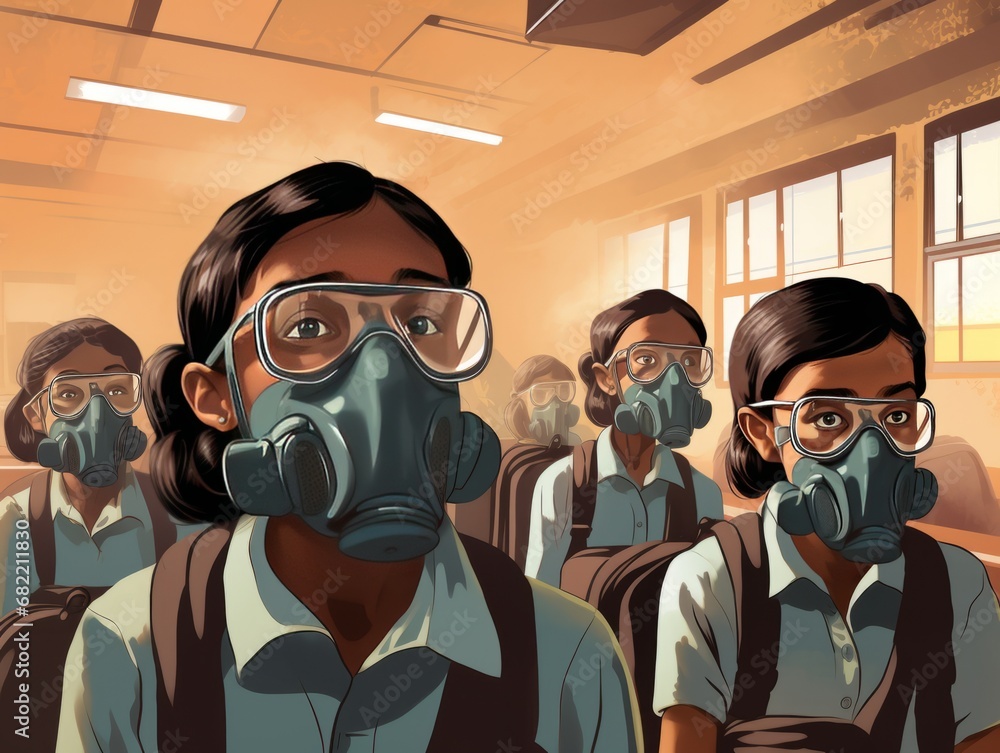 Visualizing Air Pollution in India: A Compelling Illustration Envisions ...