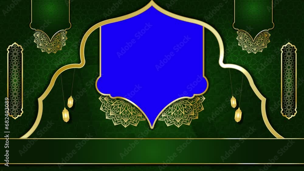 animated luxury islamic background , muslim mosque , islamic design ...