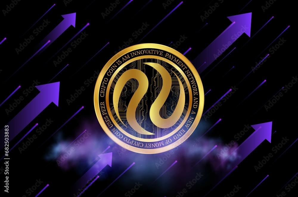 Injective protocol-inj virtual currency images. 3D illustration. Stock ...