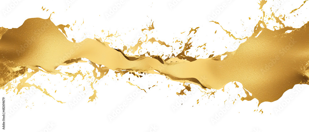 gold paint splatters from splatterspng . Gold Foil Frame Gold brush ...