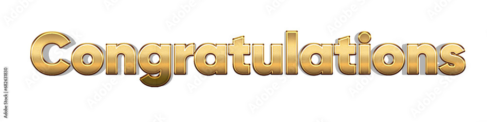 Congratulations text in gold effect with transparent background. Stock ...
