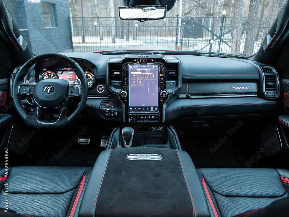 Novosibirsk, Russia - November 10 , 2023: Dodge Ram Trx, luxury car ...