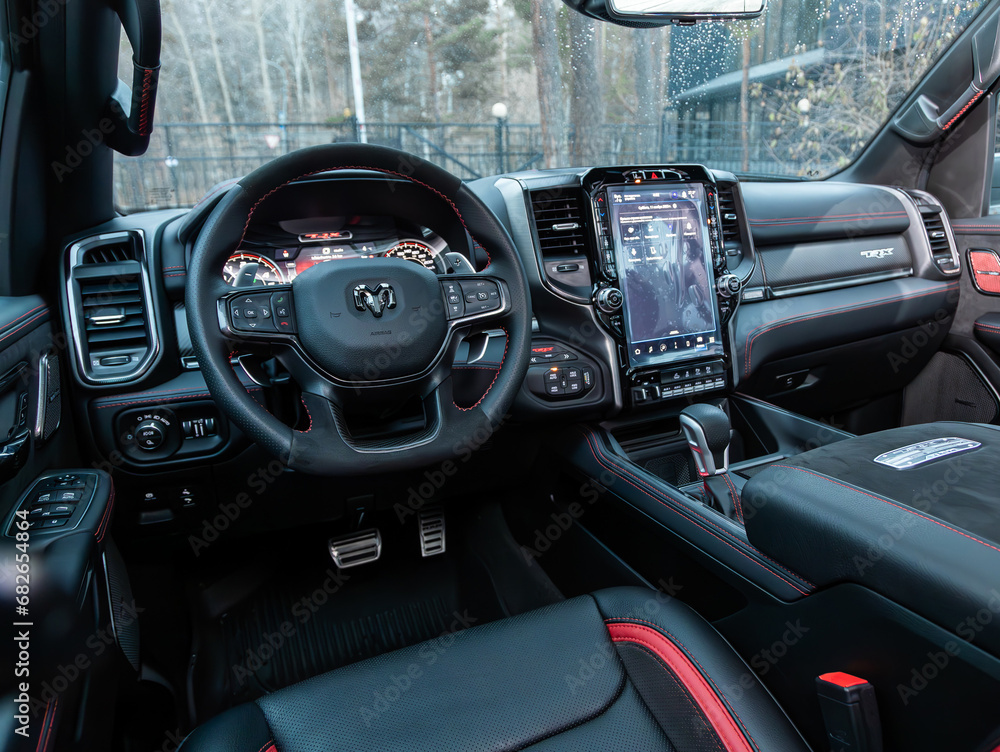 Novosibirsk, Russia - November 10 , 2023: Dodge Ram Trx, luxury car ...