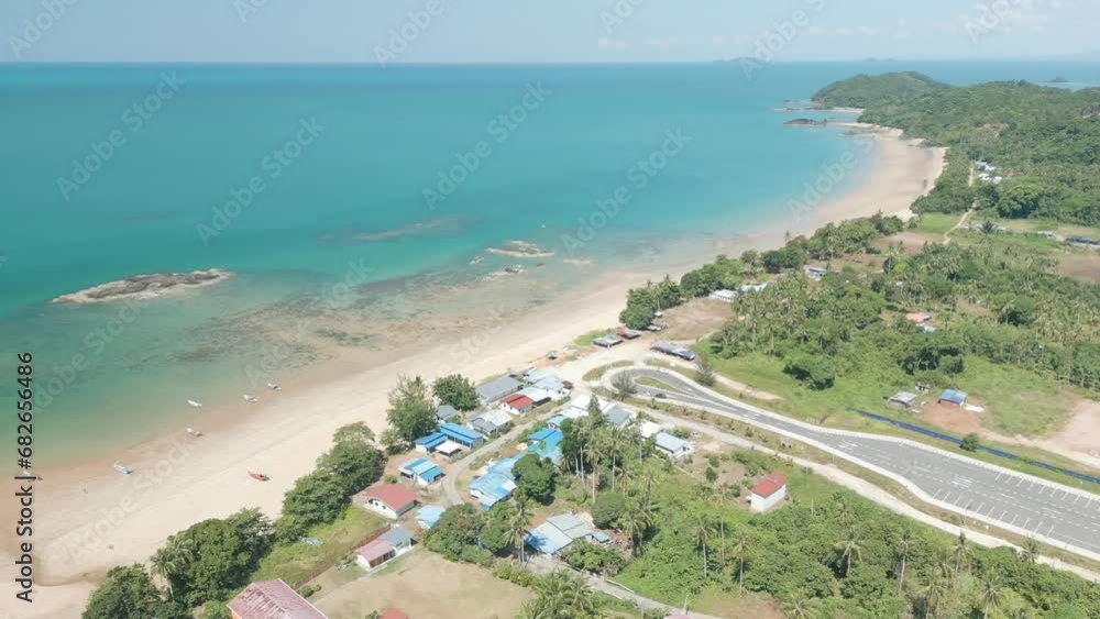 Beautiful Paradise Drone Aerial View Telok Melano Sarawak, Kampung ...