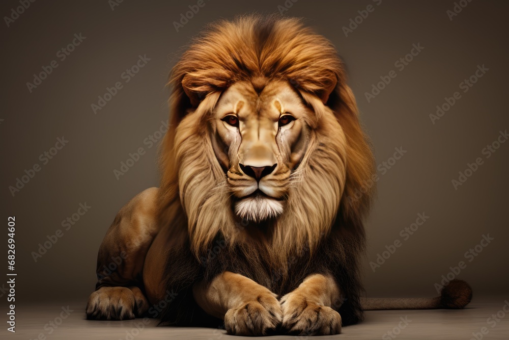 Jesus Christ as Lion with crown. Religious Christian symbolism ...