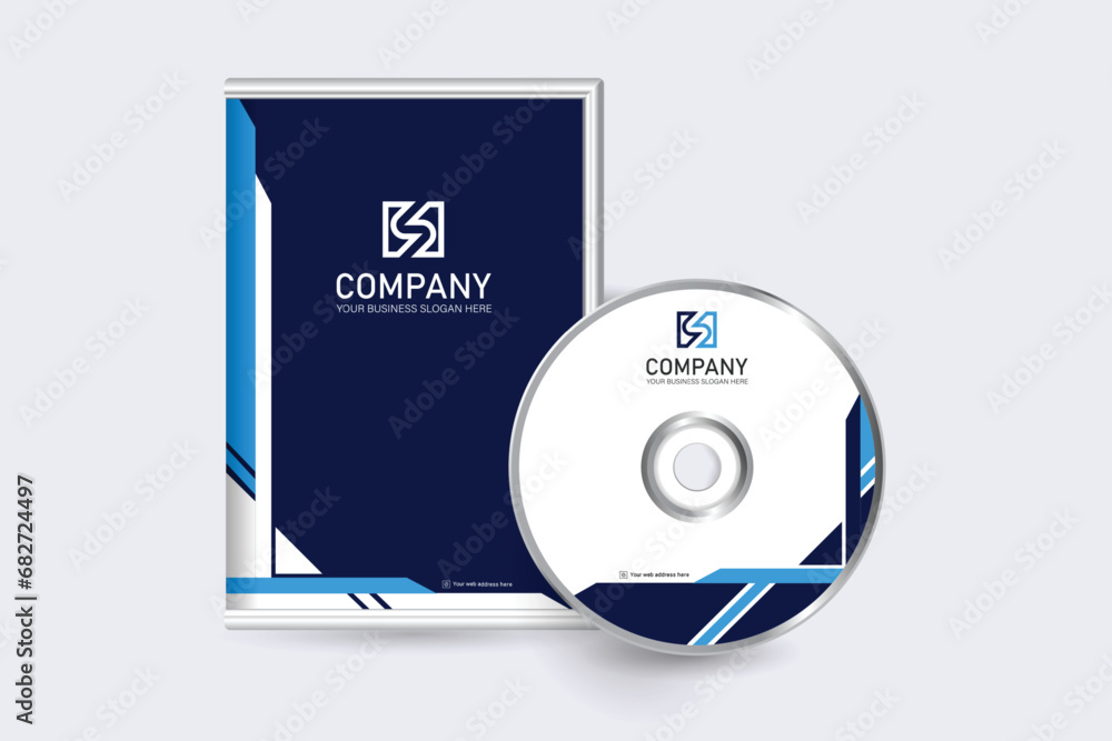 Professional DVD Cover template for your business Stock Vector | Adobe ...