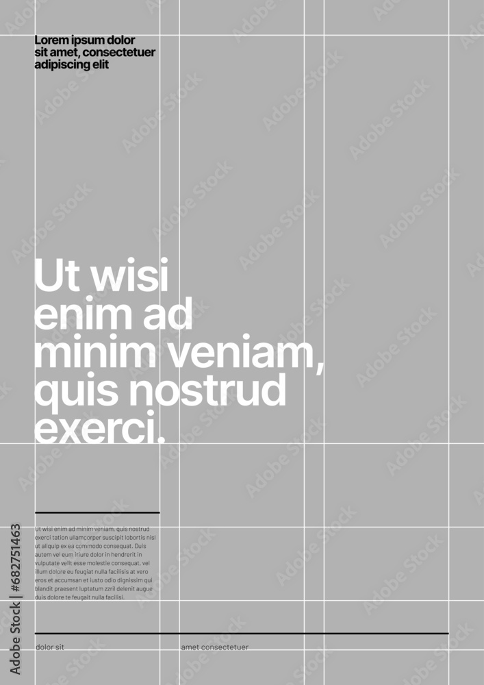 Simple corporate layout template for events, companies or any business ...