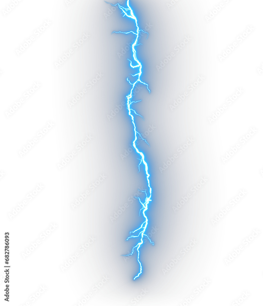 Lightning glow strike isolated transparent backgrounds 3d rendering png ...