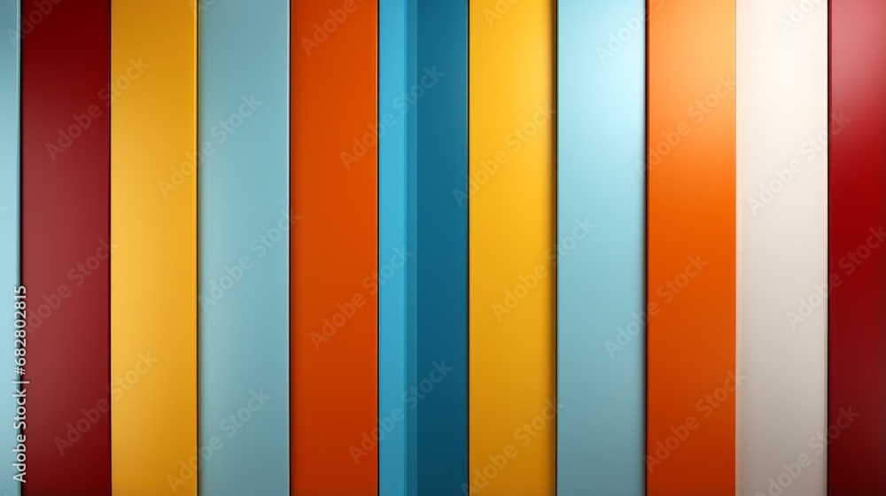 Vibrant hues collide in an abstract frenzy, as a rainbow of colors ...