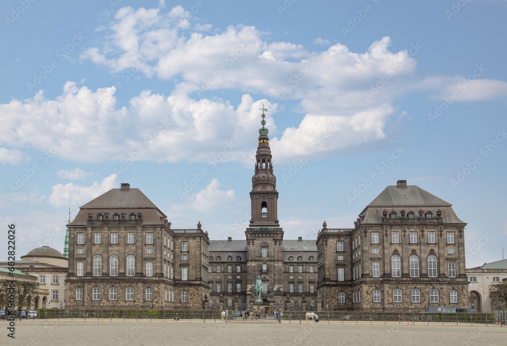 Christiansborg is a castle in Copenhagen, on Slotsholmen the oldest ...