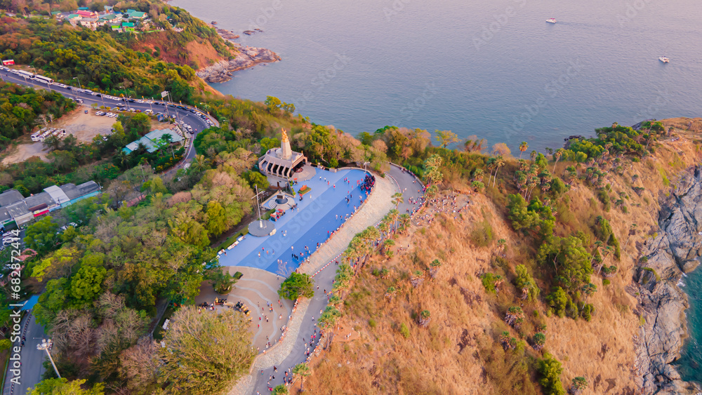 Phromthep Cape, beautiful natural sea view Sunset view point, the ...