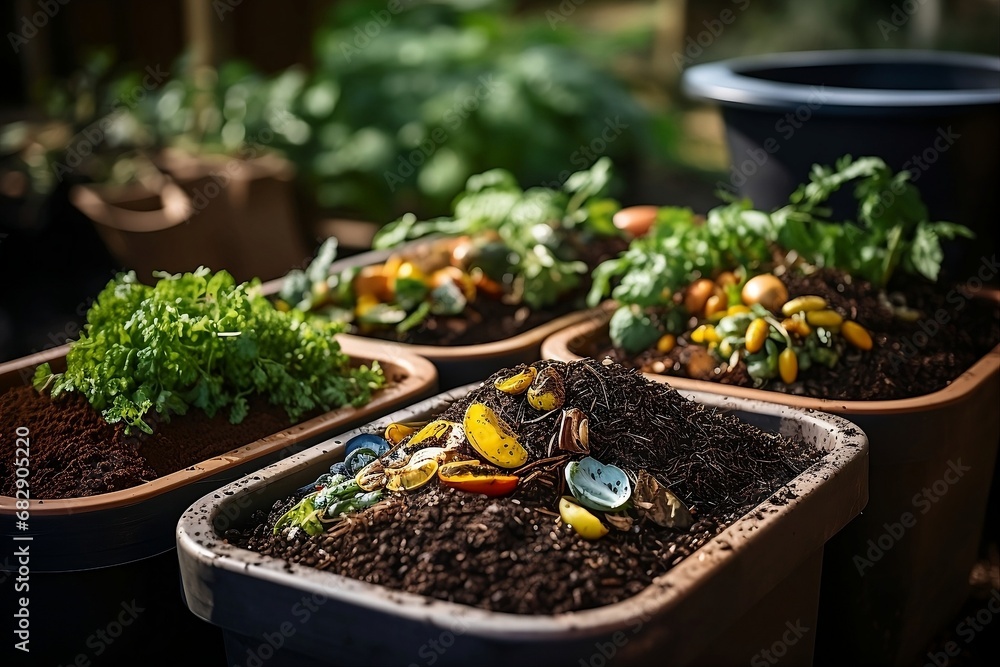 Composting, Nature's Recycling: Captivating visuals featuring compost ...