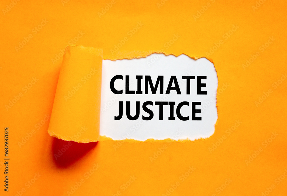 Climate justice symbol. Concept words Climate justice on beautiful ...