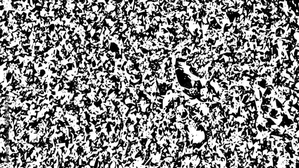 Vidéo Stock Distress looped grunge texture template. Cracked and ...
