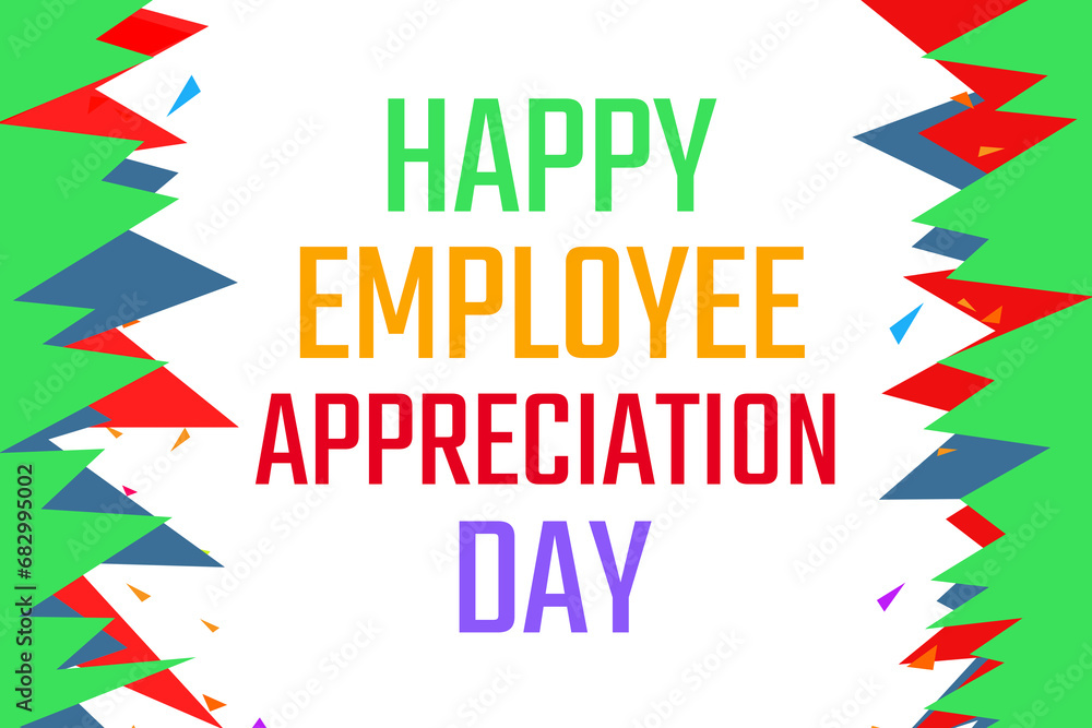 Employee appreciation day wallpaper with border traditional style ...