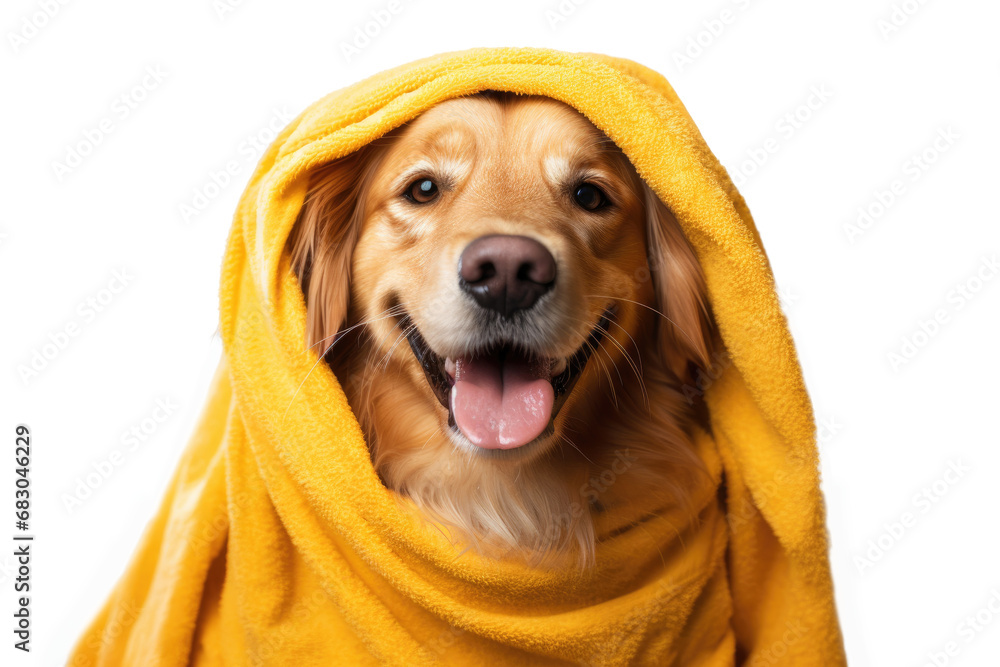 Cachorrinho feliz posando em um fundo transparente, pronto para ser ...