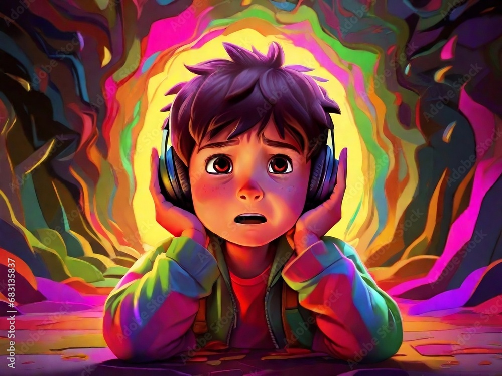 Capturing the challenges of a boy's struggle with auditory ...