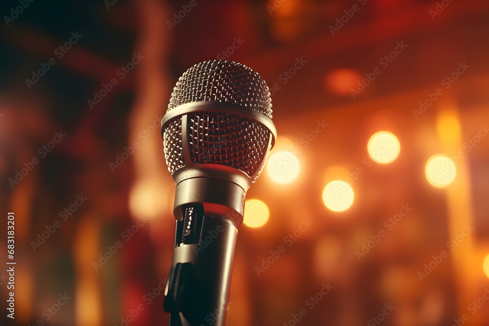 Professional Audio Recording Equipment Close-Up of High-Quality ...