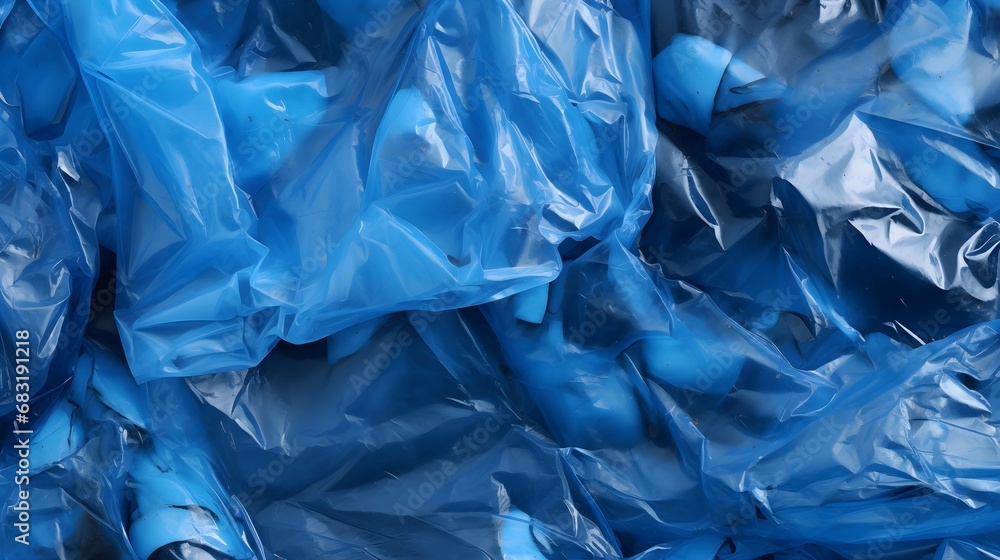 Blue plastic pattern background. High resolution Can use for wide ...