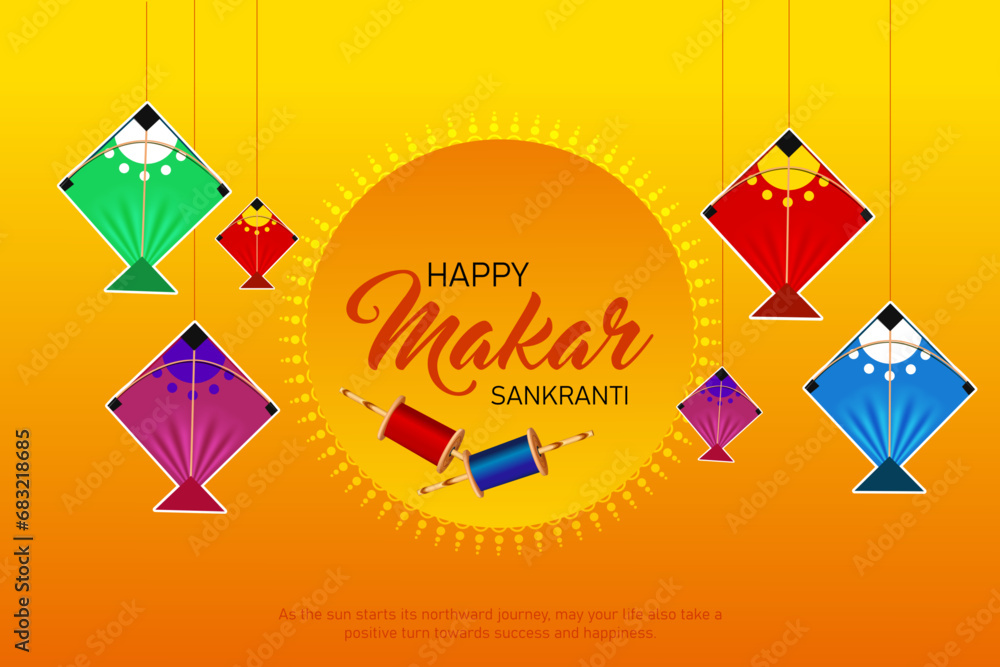 Makar Sankranti is a Hindu festival celebrating the transition of the ...